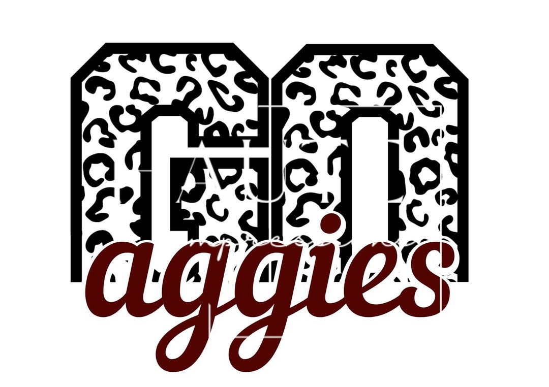 Go Aggies File Only Png, SVG, JPEG, PDF - Etsy