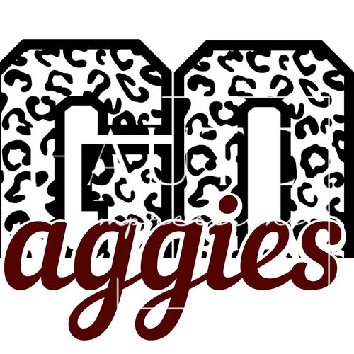 Go Aggies File Only Png SVG JPEG PDF - Etsy