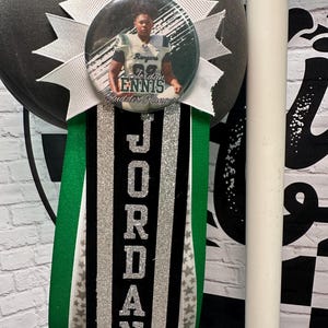 Custom Brag Button With Ribbon - Etsy