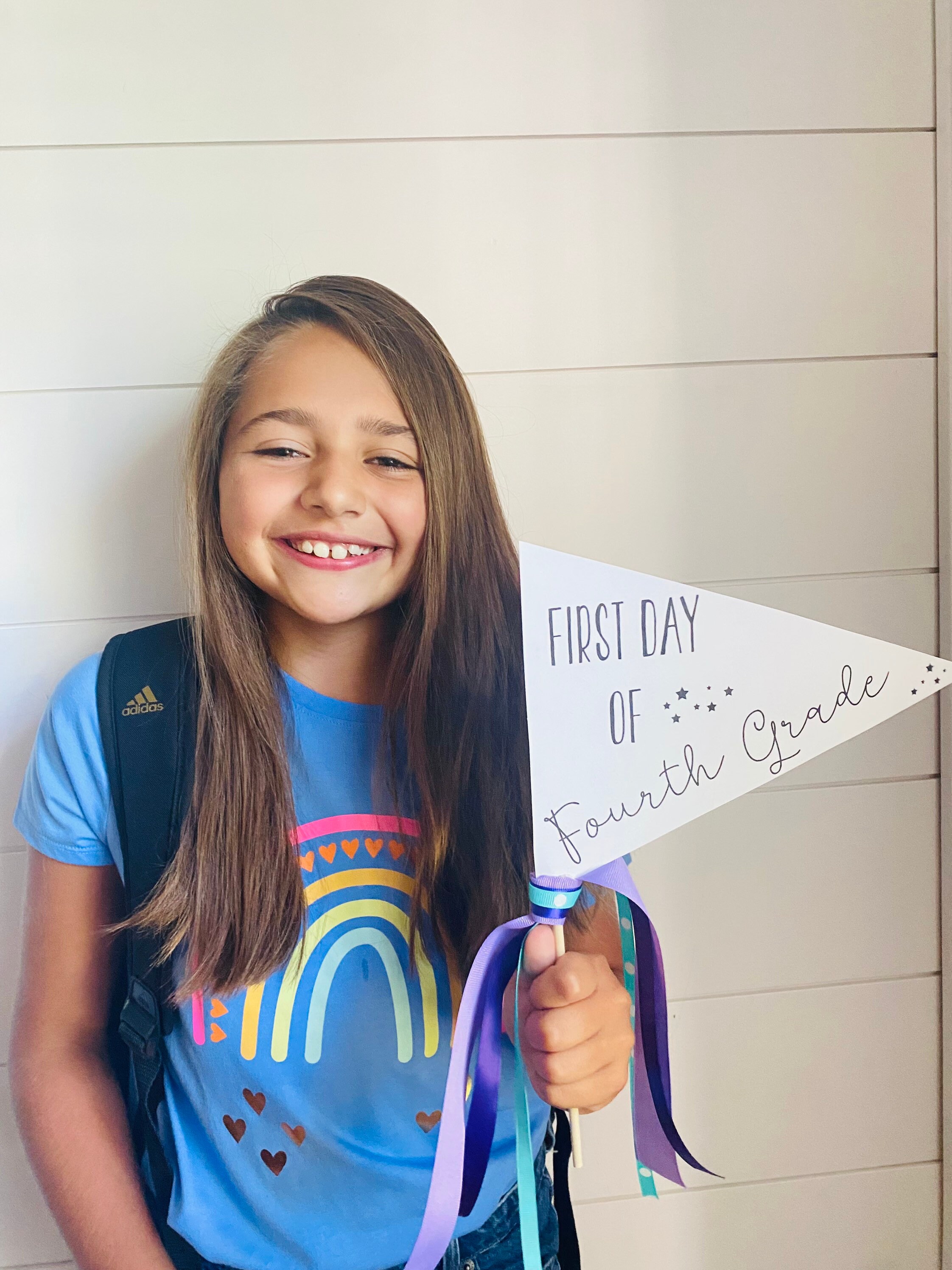 First Day of School Pennant Flag Back to School Flag First - Etsy