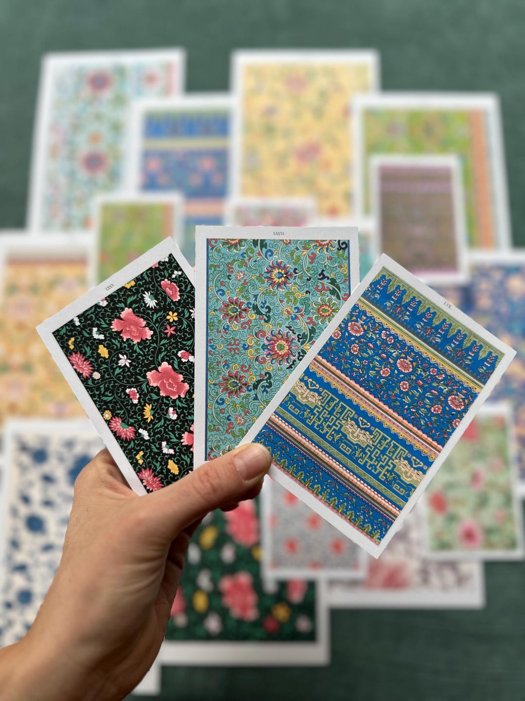 Chinese Ornamental Art Paper Pack for Scrapbooking and Collaging - Etsy