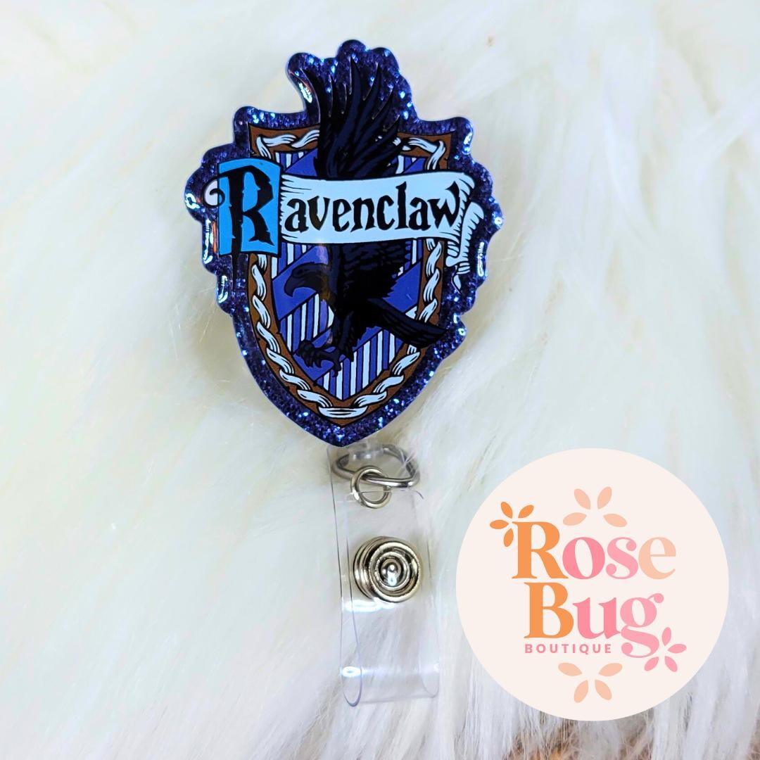 Wizard Badge Reel, Wizard Blue Crest Badge Reel, Glitter Badge Reel ...