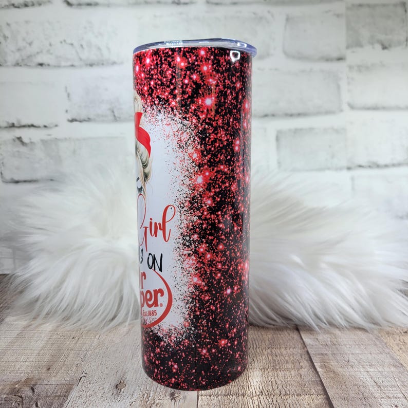 Custom Dr. Pepper Girl 20oz Tumbler - Etsy