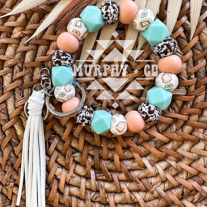 Western Keychains - Etsy