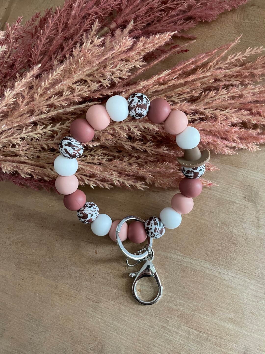 Western Silicone Keychain, Cow Print Silicone Keychain, Silicone ...