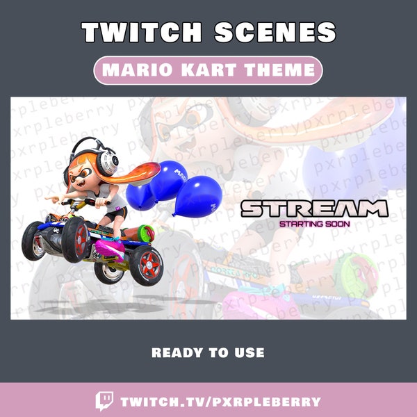 Mario Kart Stream Overlay - Etsy Australia