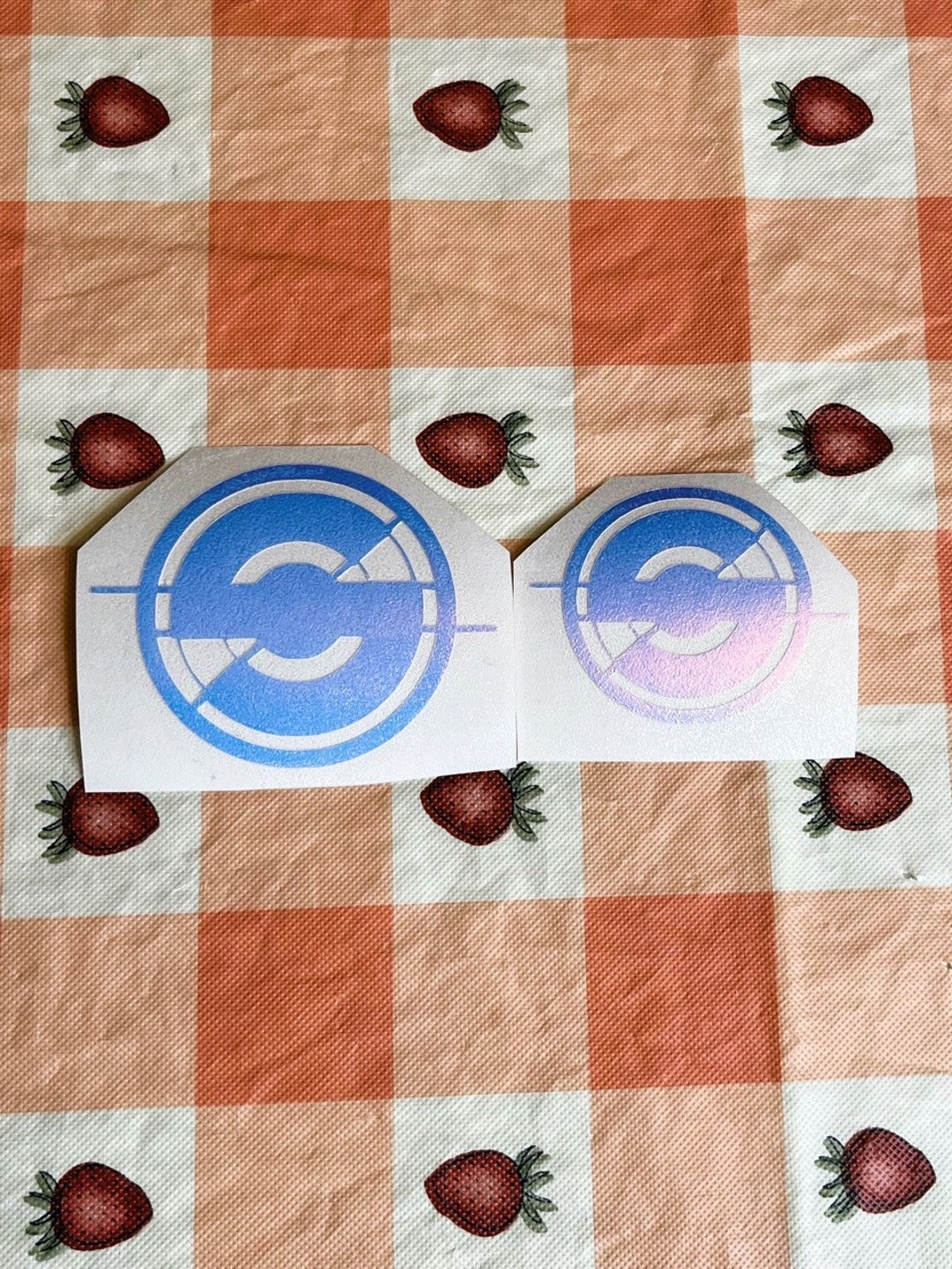 STARSET HORIZONS Track Symbol Vinyl in Opal Holographic Waterproof ...