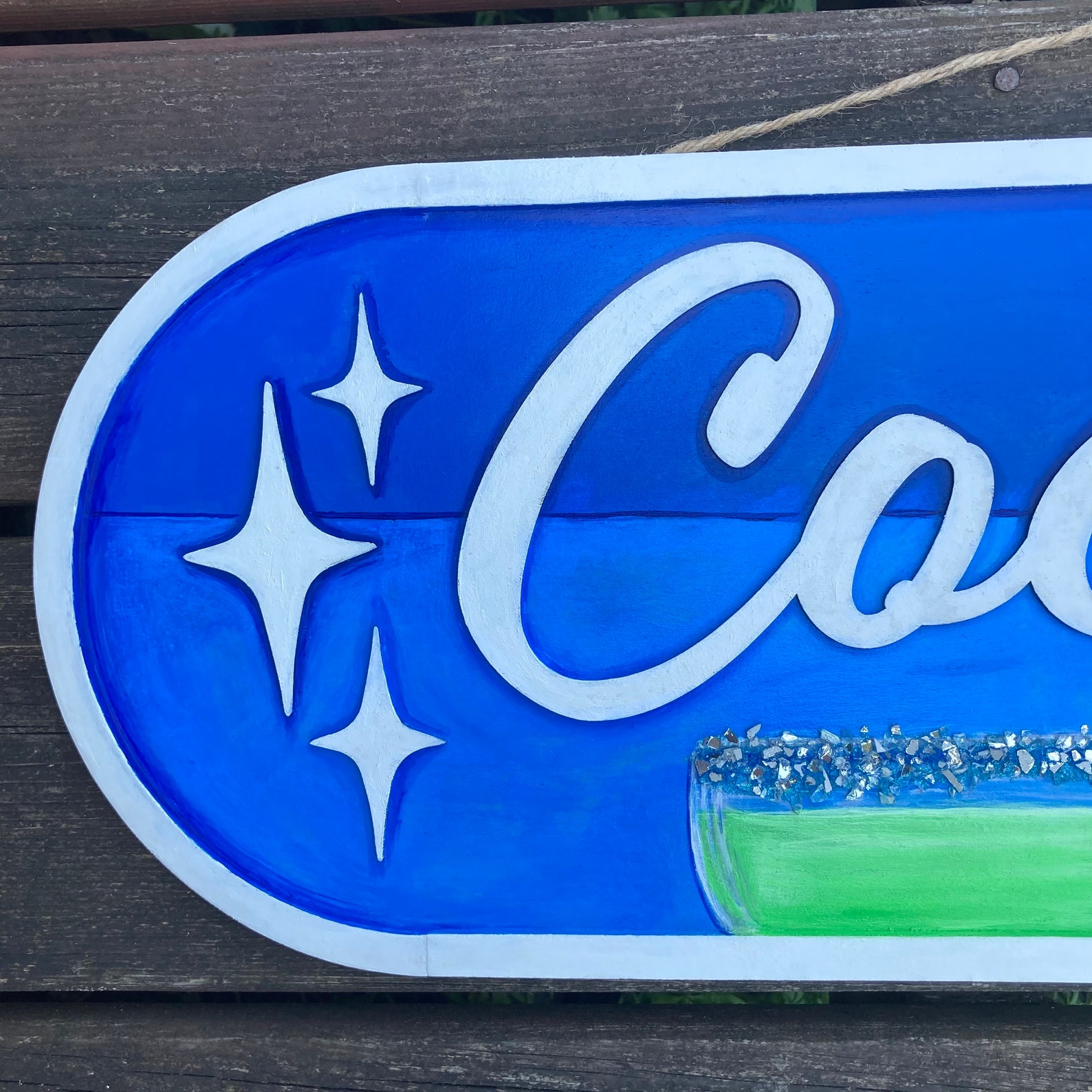 Cocktail Lounge Margarita Sign, Embellished Wooden Sign, Bar Room Wall ...