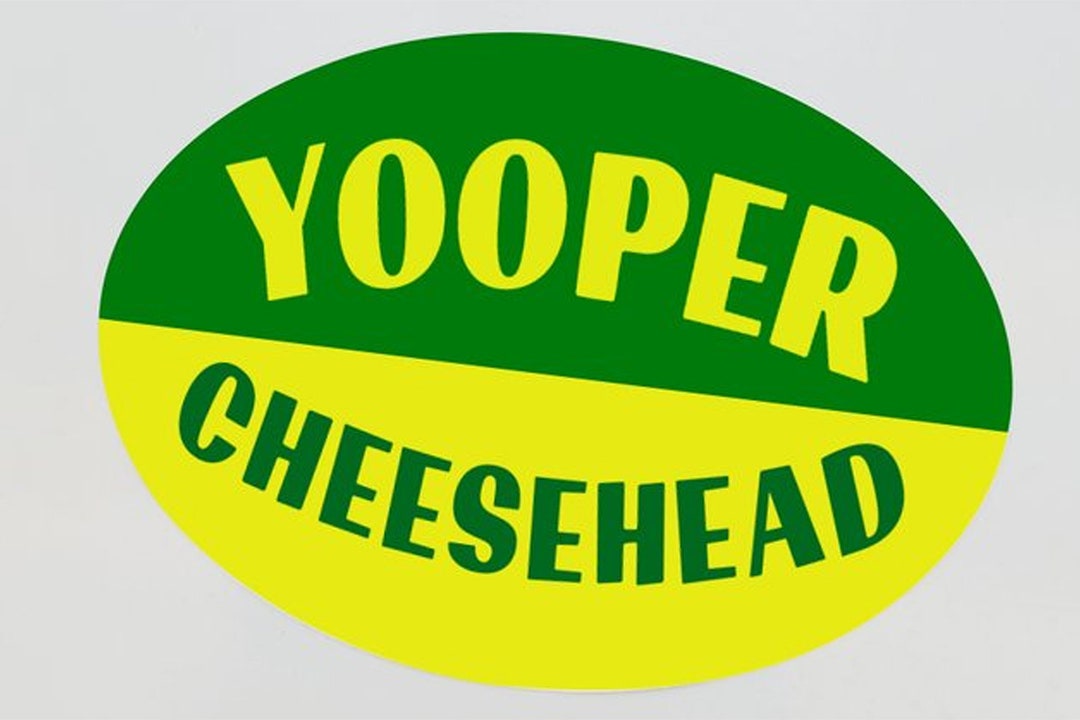 Yooper Cheesehead Bumper Sticker - Etsy