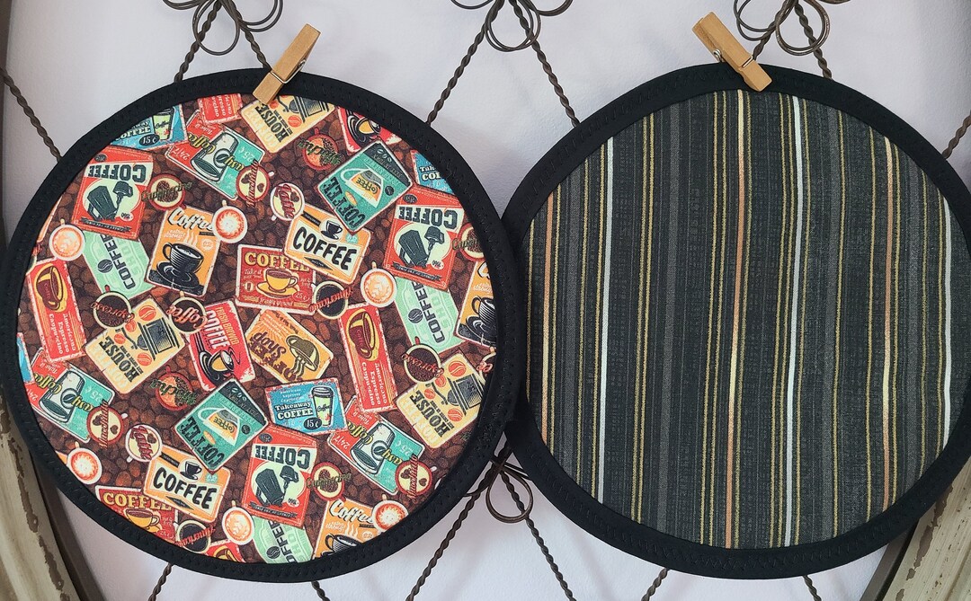 Coffee Break Hotpads/pot Holders - Etsy