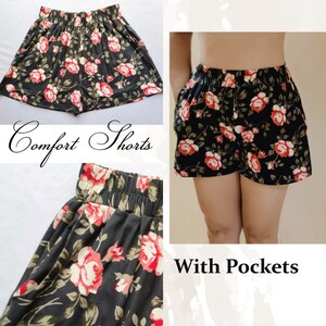 Shorts With Pockets Sewing Pattern | Sizes XS to 3XL | Instant Download ...