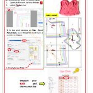 Strappy Top Sewing Pattern PDF: Beginner-friendly, Sizes XS-4XL (A4/A0 ...