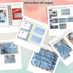 Summer Blouse Sewing Pattern | Sizes XS to XL | Instant Download | Easy ...