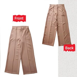Wide Legs Pants Sewing Pattern | Sizes XS to 3XL | Instant Download ...