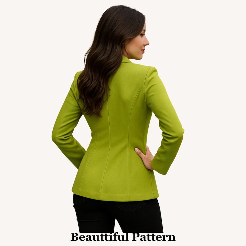Blazer Sewing Pattern PDF: Women's Sizes XS-4XL (A4/A0 Printable ...