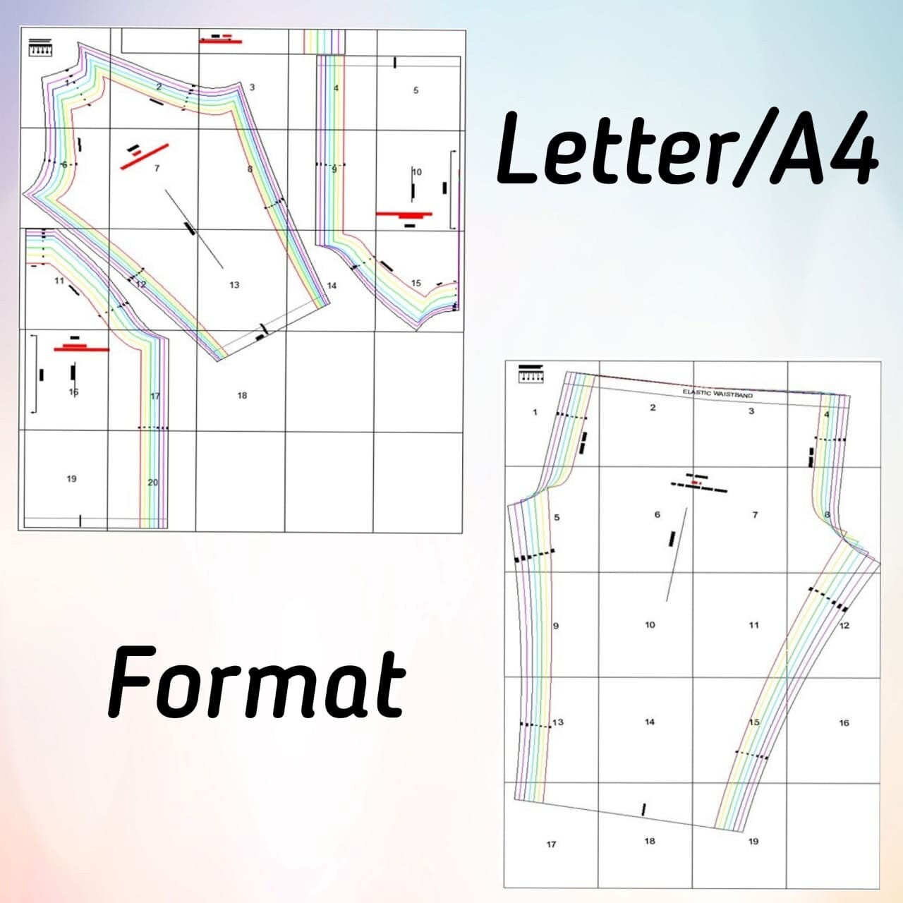 Men's Night Set Pajama Pattern PDF Sewing Pattern Sizes - Etsy UK