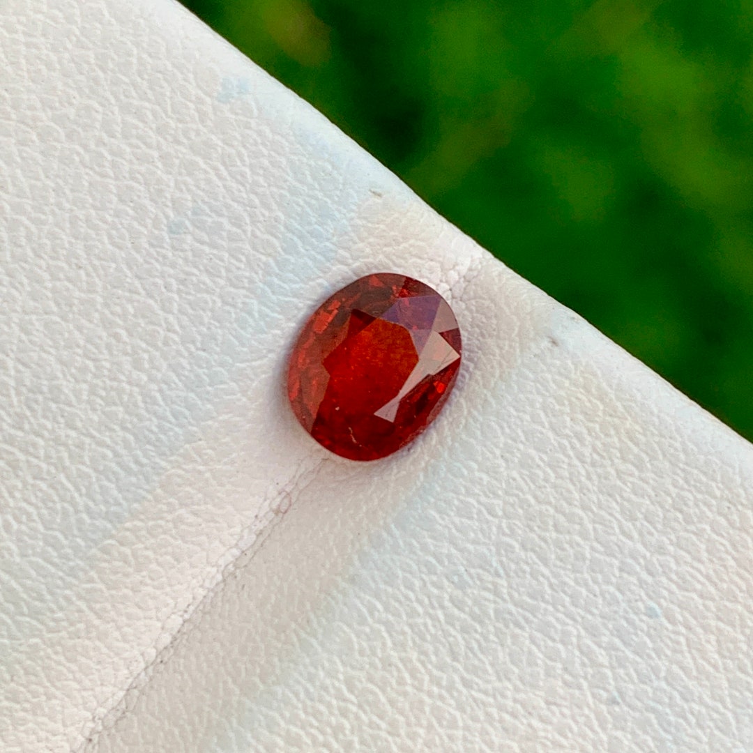 Faceted Spessartine Garnet Red Garnet Loose Spessartine - Etsy