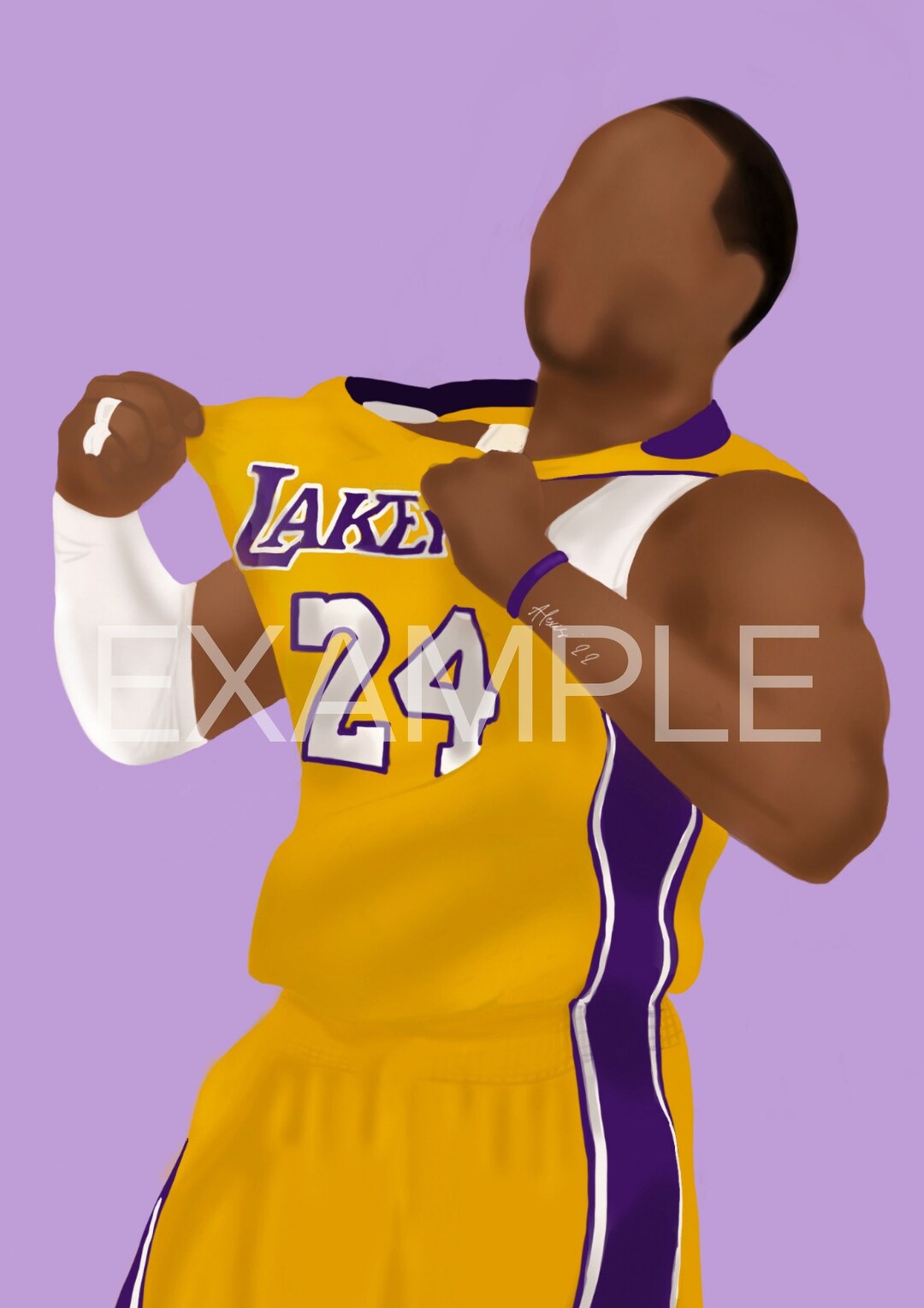 Kobe Bryant Digital Art - Etsy
