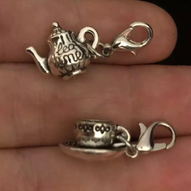 Tea Cup Charm - Etsy