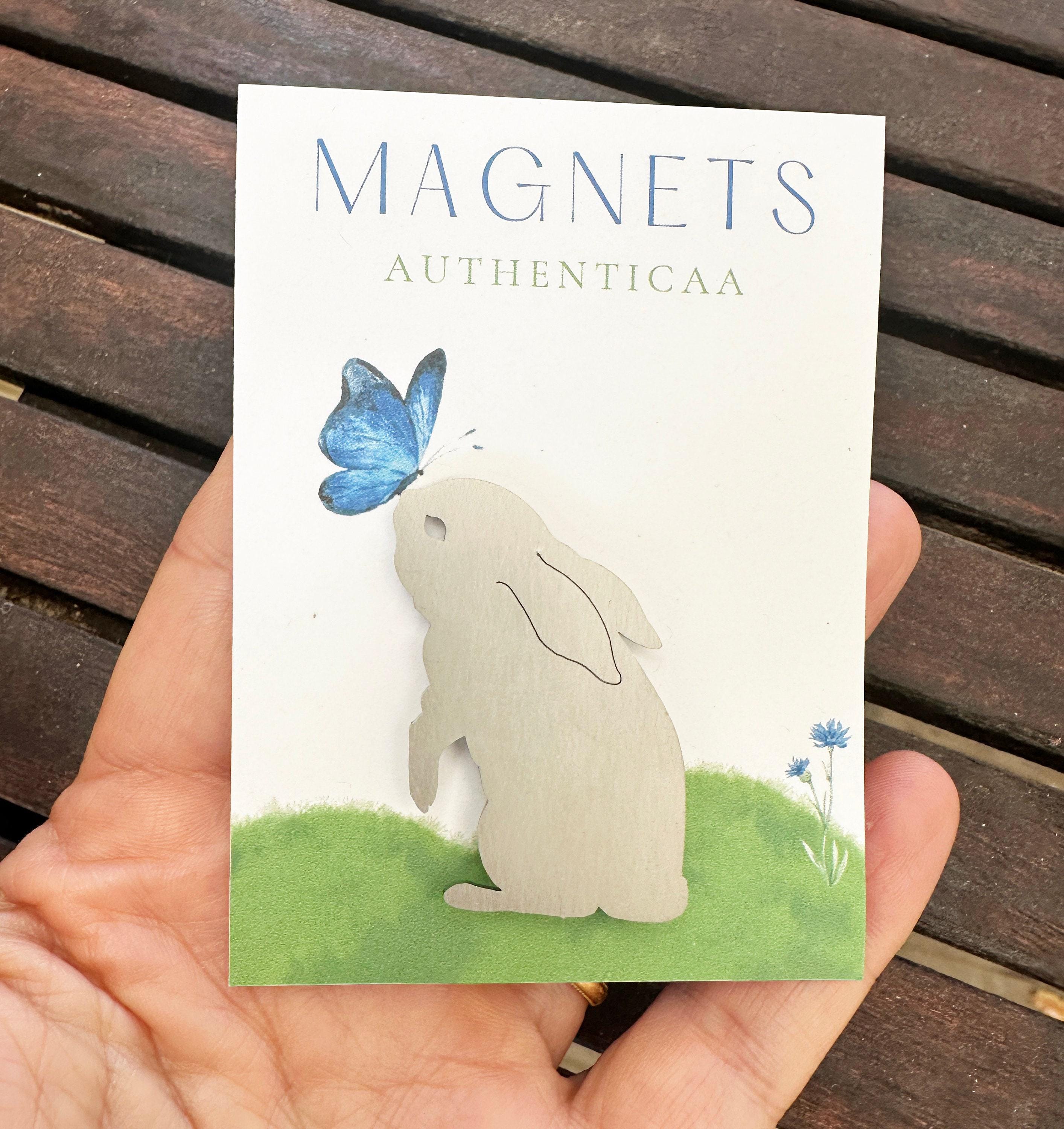 Bunny Magnet - Farm Theme - Etsy