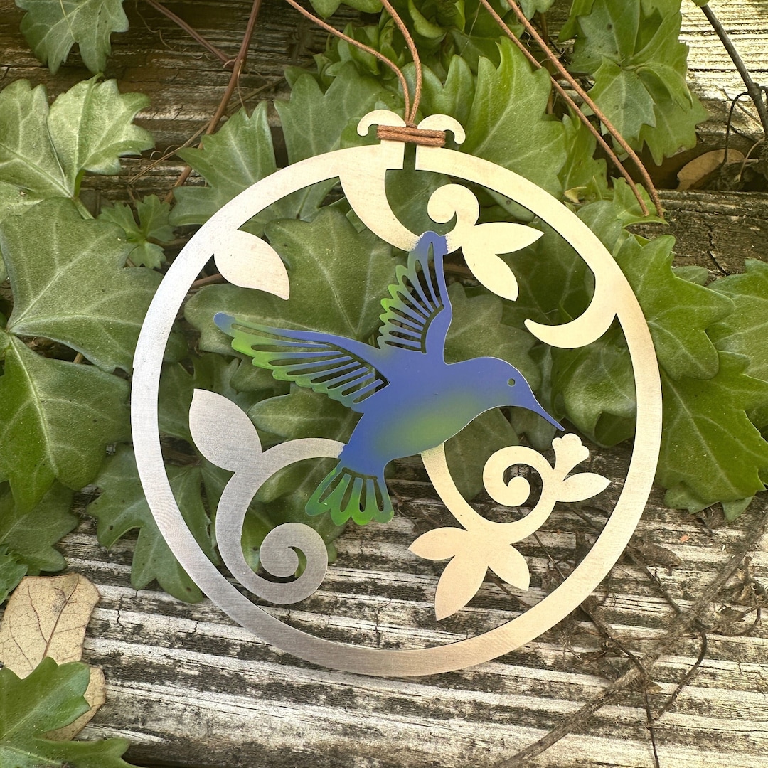 Hummingbird Ornament Christmas Ornament Stainless Steel made in USA - Etsy
