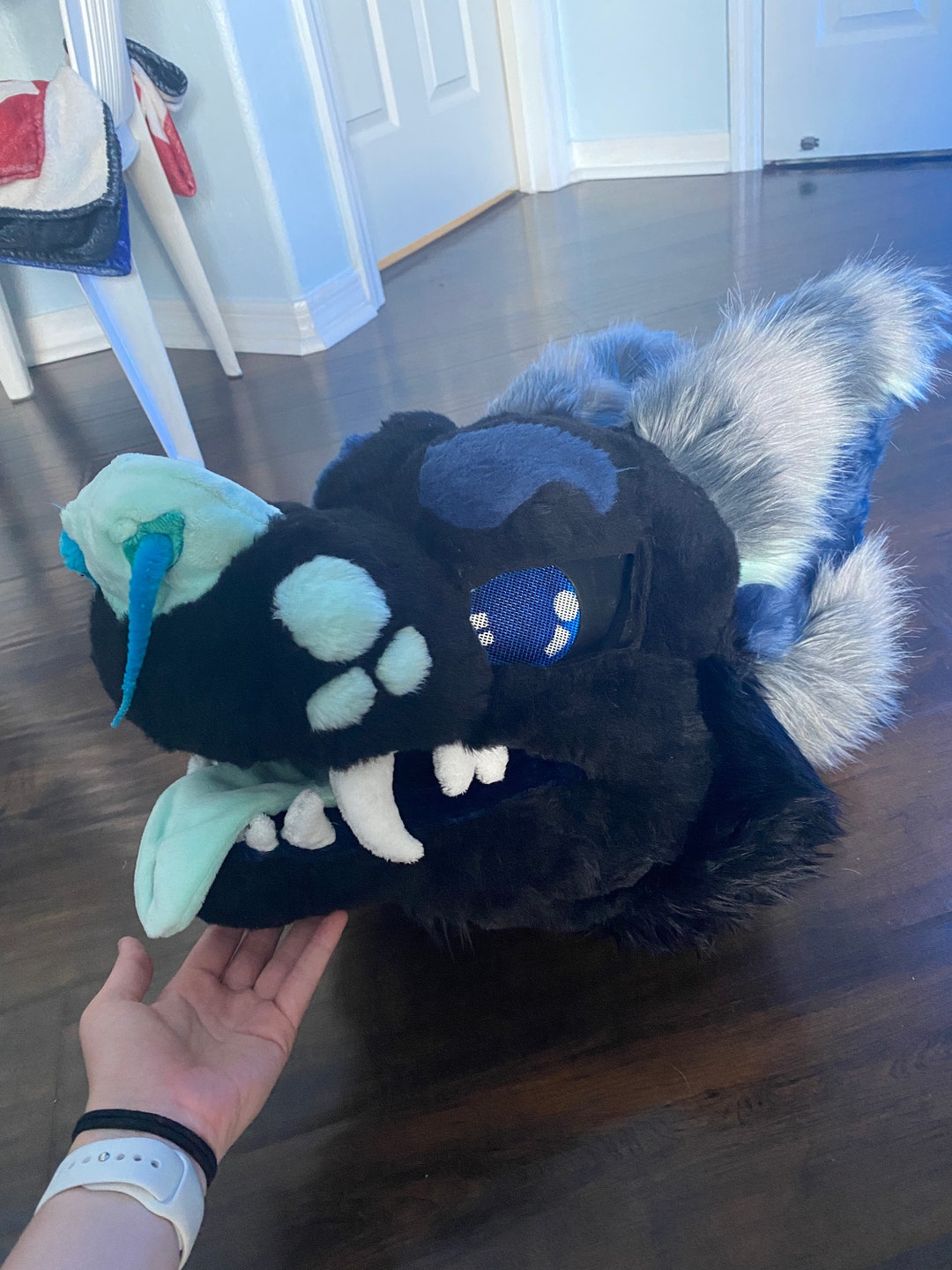 ALMOST Finished Canine Fursuit Head (please Read Description) - Etsy