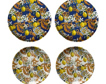 Lemon Dinnerware Set - Etsy