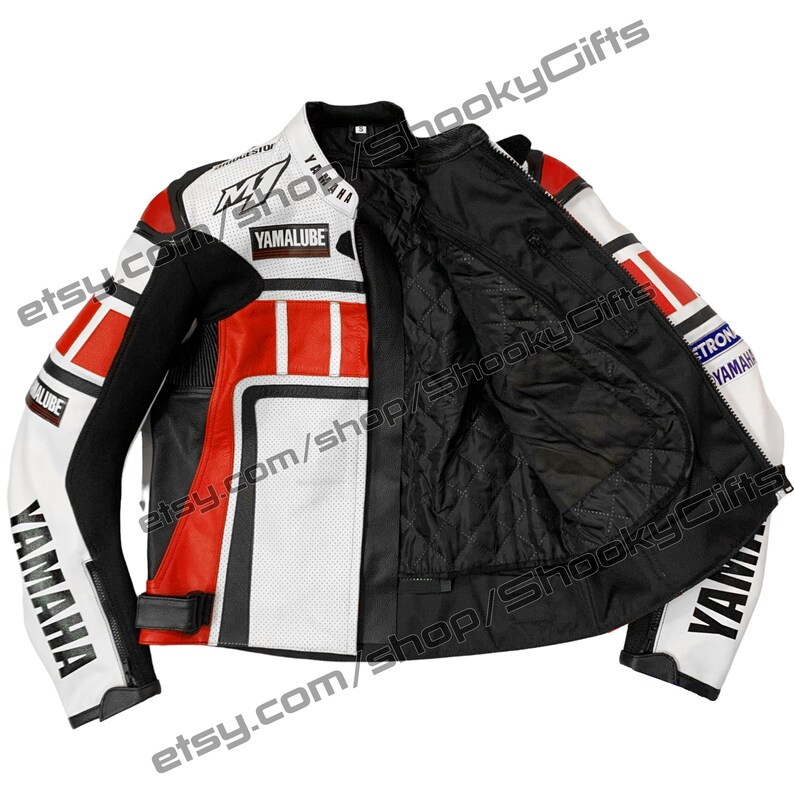 Yamaha Leather Motorcycle Racing Jacket 60th Anniversary - Etsy