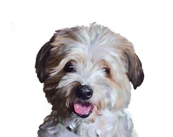 Custom Digital Pet Portraits - Etsy