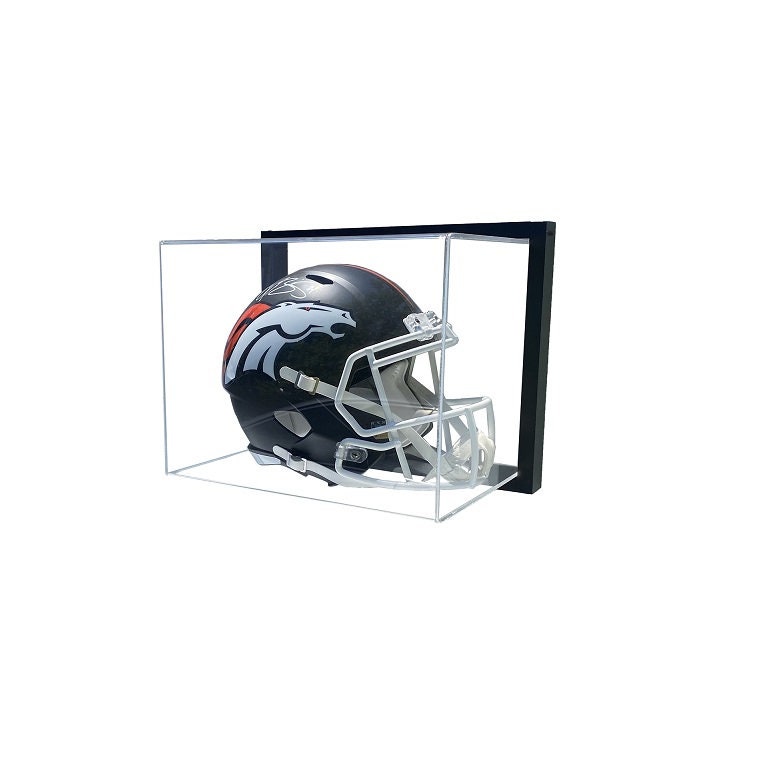 Framed Acrylic Wall Mount Full Sized Helmet Display Case by Gameday ...