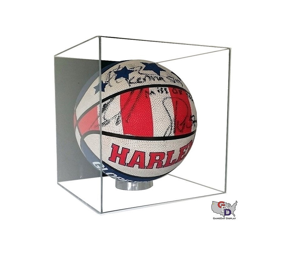 Acrylic Wall Mount Full Size Basketball Display Case by Gameday Display ...