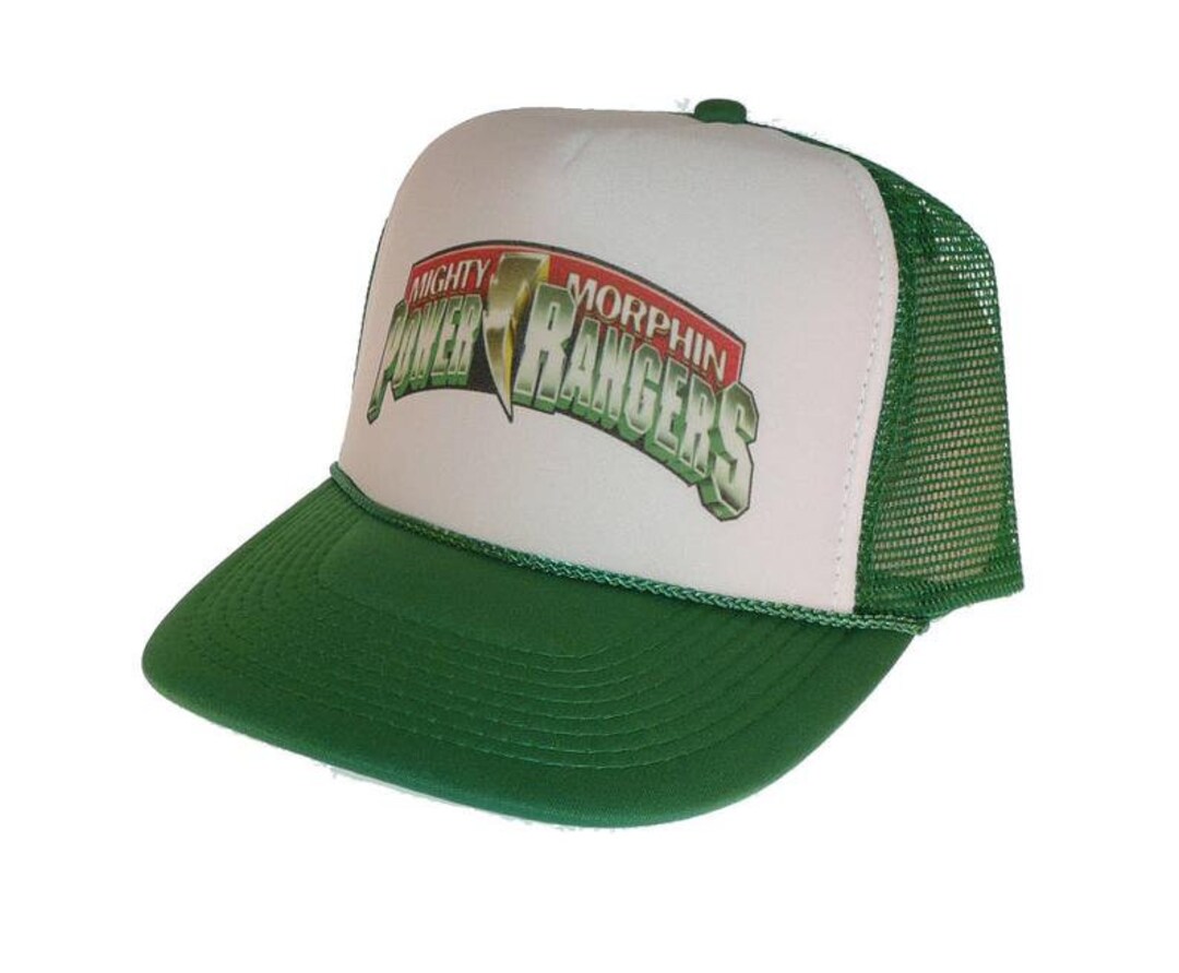 Mighty Morphin Power Rangers Trucker Hat | Adjustable Trucker Foam ...