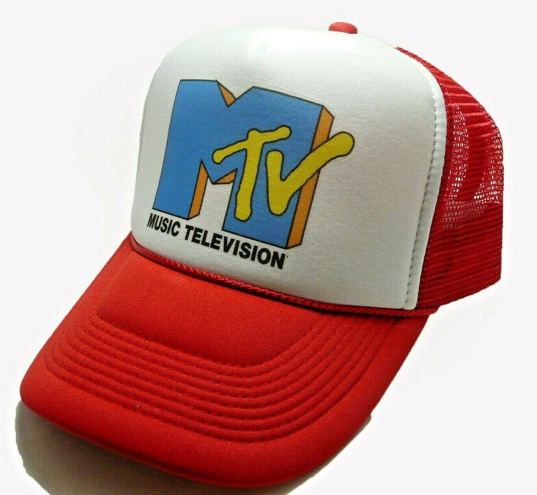 MTV Trucker Hat Vintage Snapback Hat Mesh Hat Red Hat Adjustable Unworn - Etsy