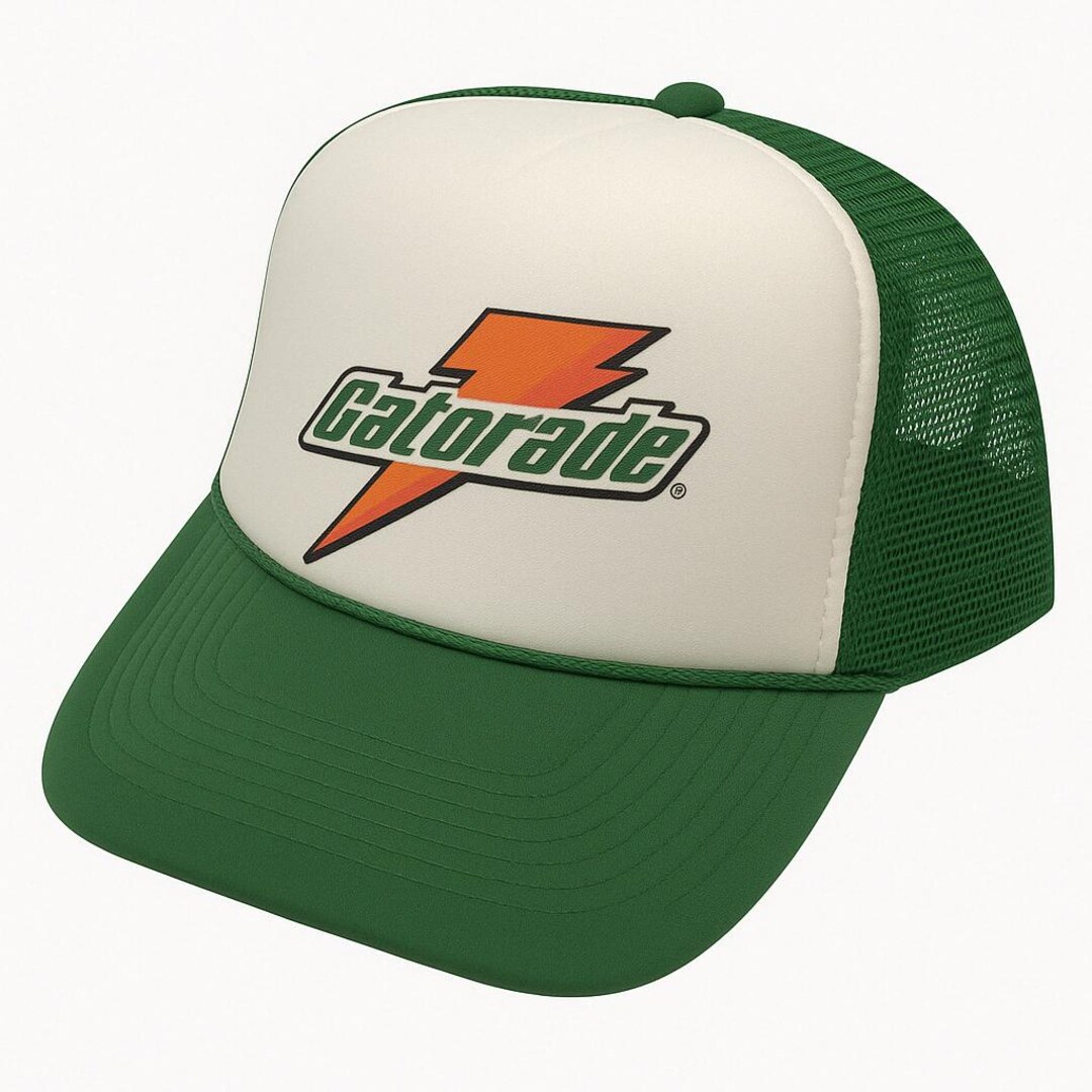 Gatorade Trucker Hat Mesh Hat Vintage Snapback Hat Adjustable Unworn - Etsy