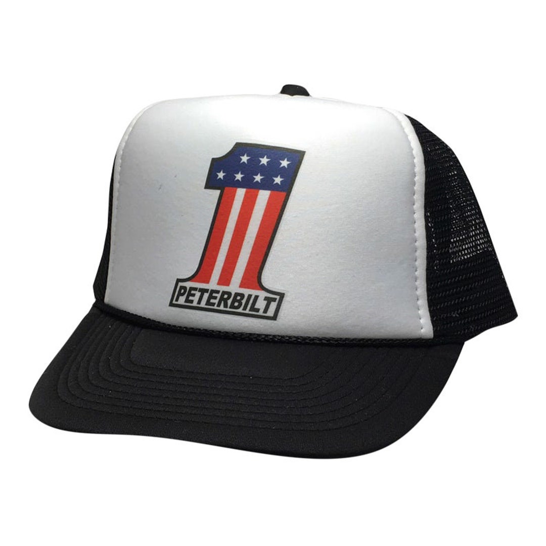Peterbilt 1 Trucker Hats | Trendy Trucker Mesh Hats | Retro Vintage ...
