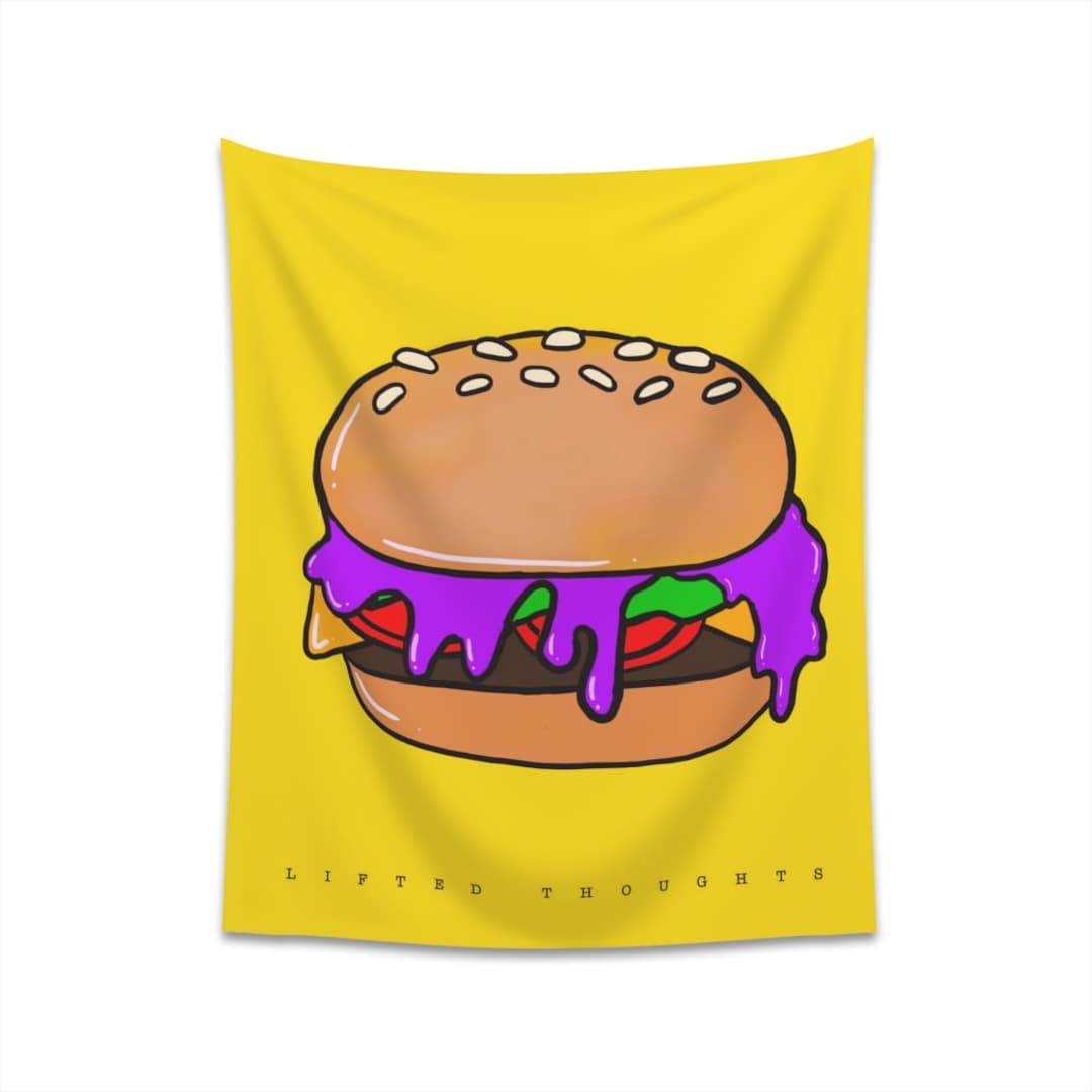 Jellyfish Jelly Krabby Patty Wall Tapestry - Etsy