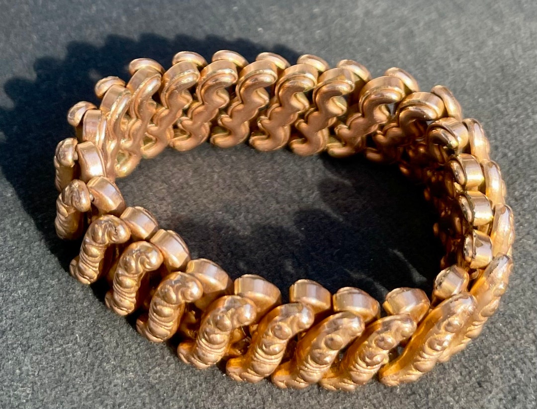 Antique Victorian Bracelet Expanding Ornate Wearable Collectible ...