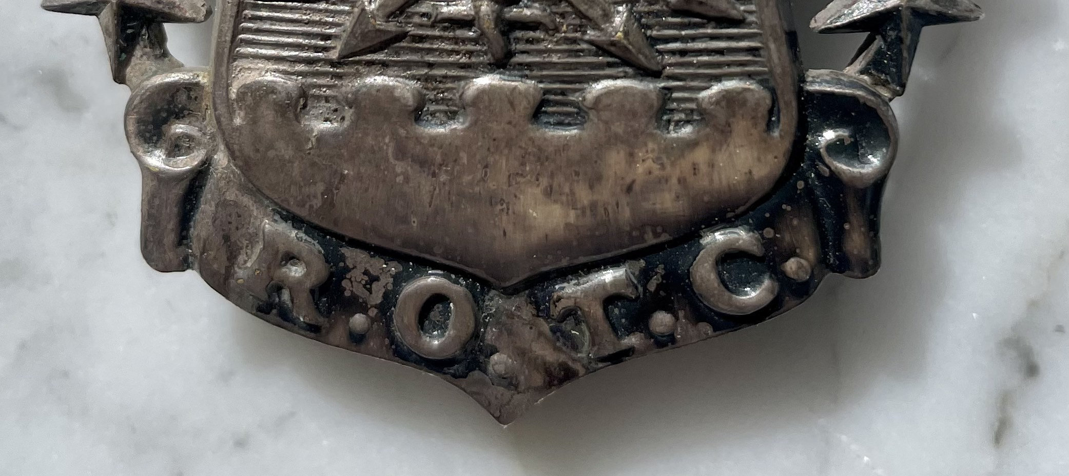 Vintage ROTC Crest Badge Pin With Eagle Collectible-wishesantiques - Etsy