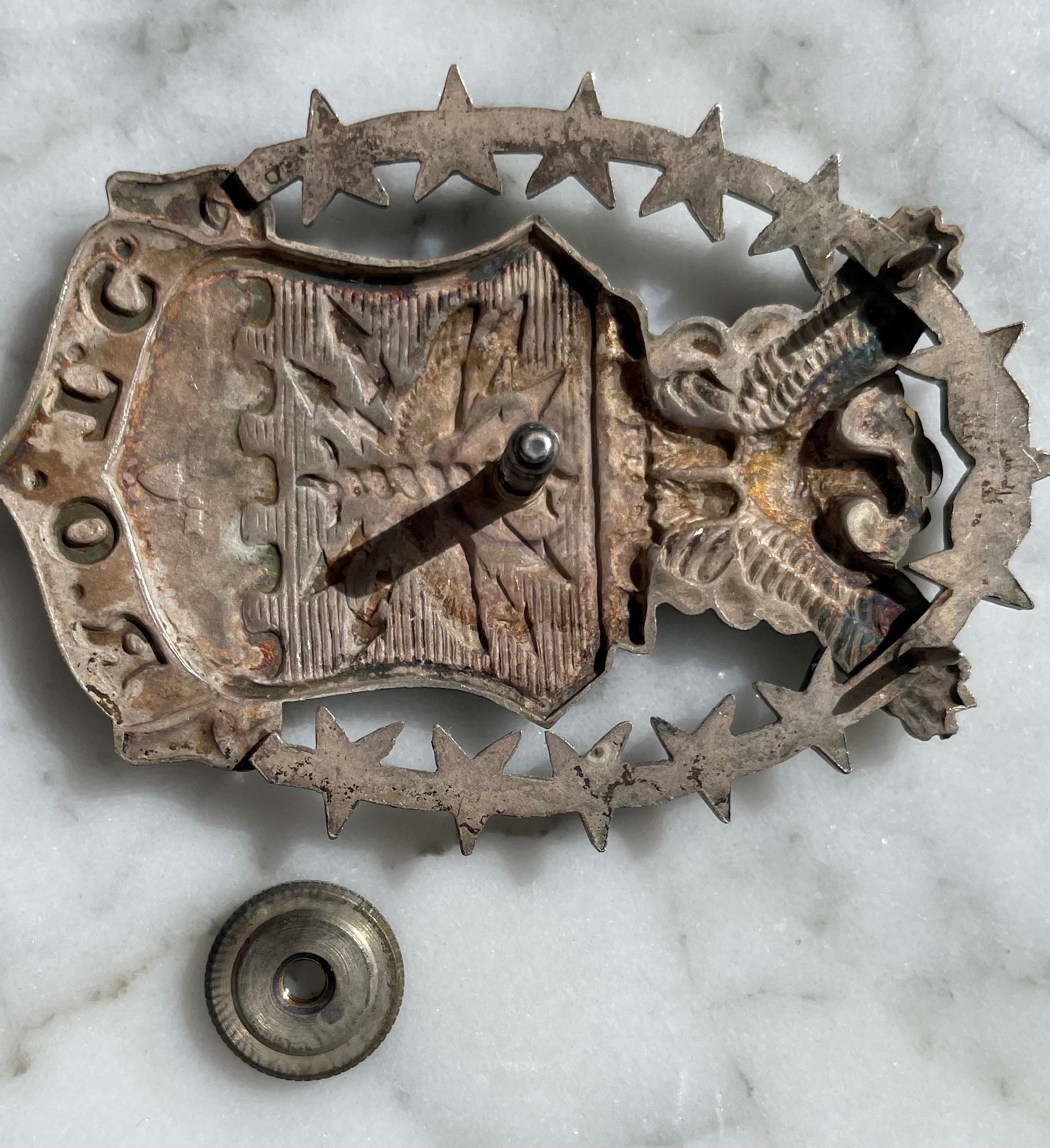 Vintage ROTC Crest Badge Pin With Eagle Collectible-wishesantiques - Etsy