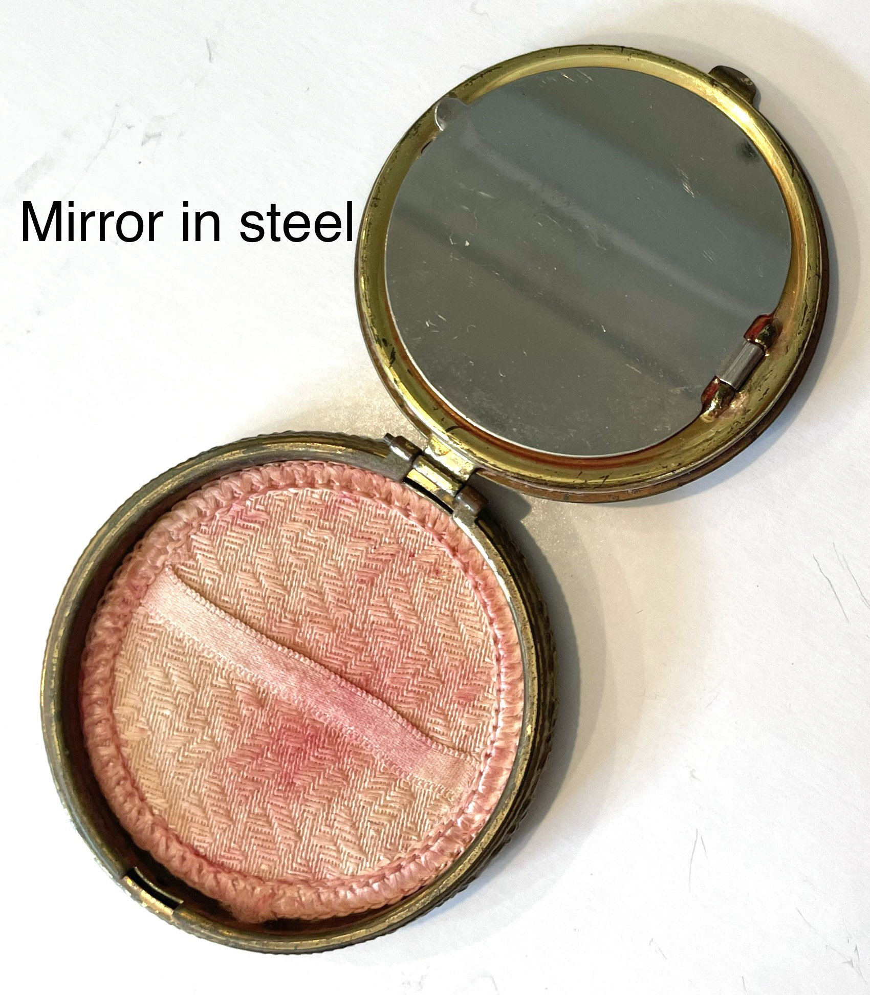 1920s Compact People Enamel Rococo Brass Powder Extraordinary - Etsy