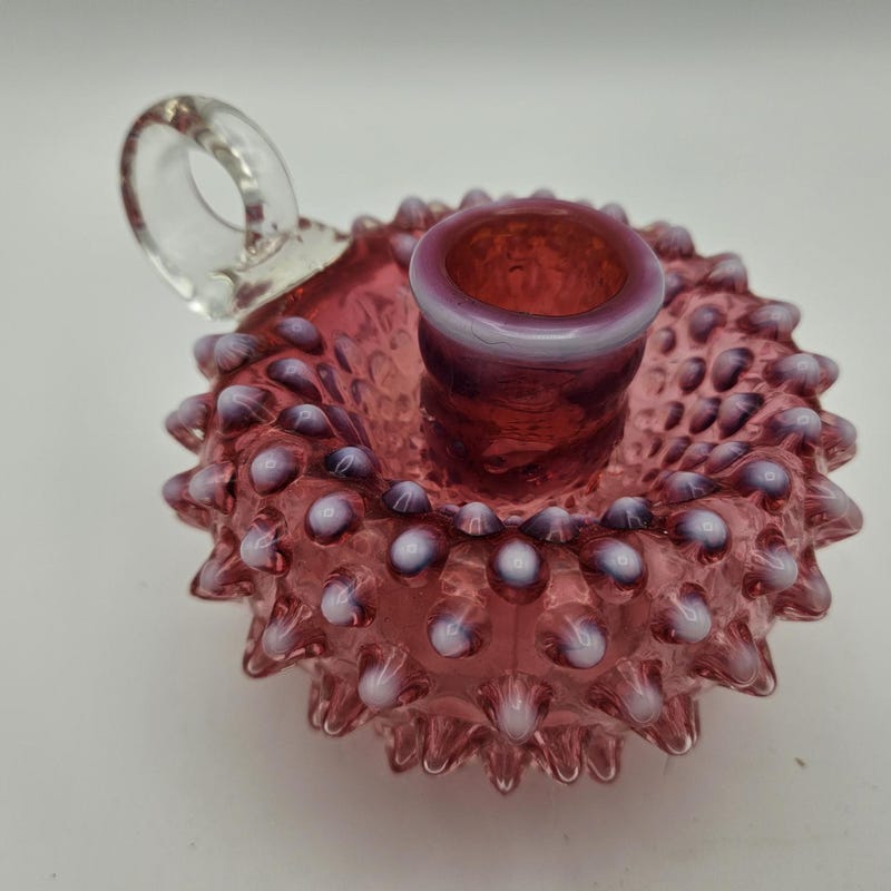 Cranberry Fenton Hobnail - Etsy