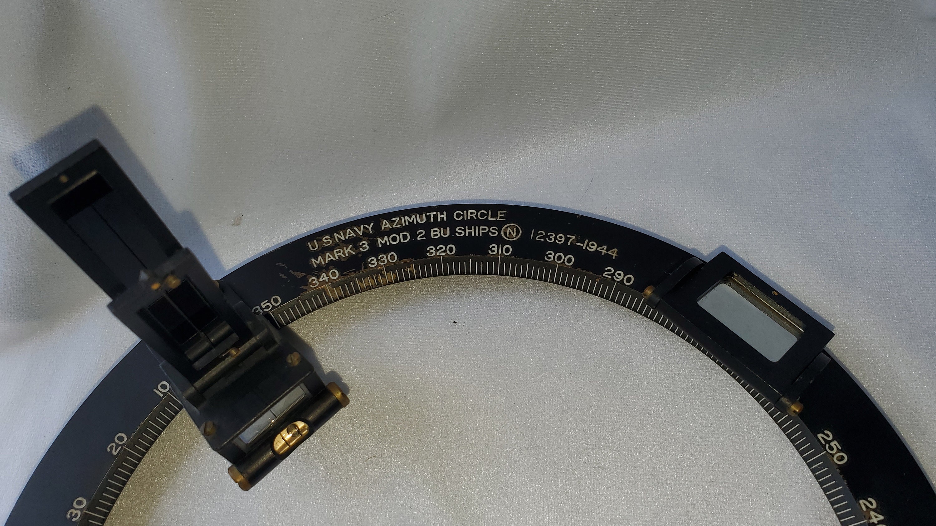 WWII US Navy Azimuth Circle Collectible With Display Box - Etsy