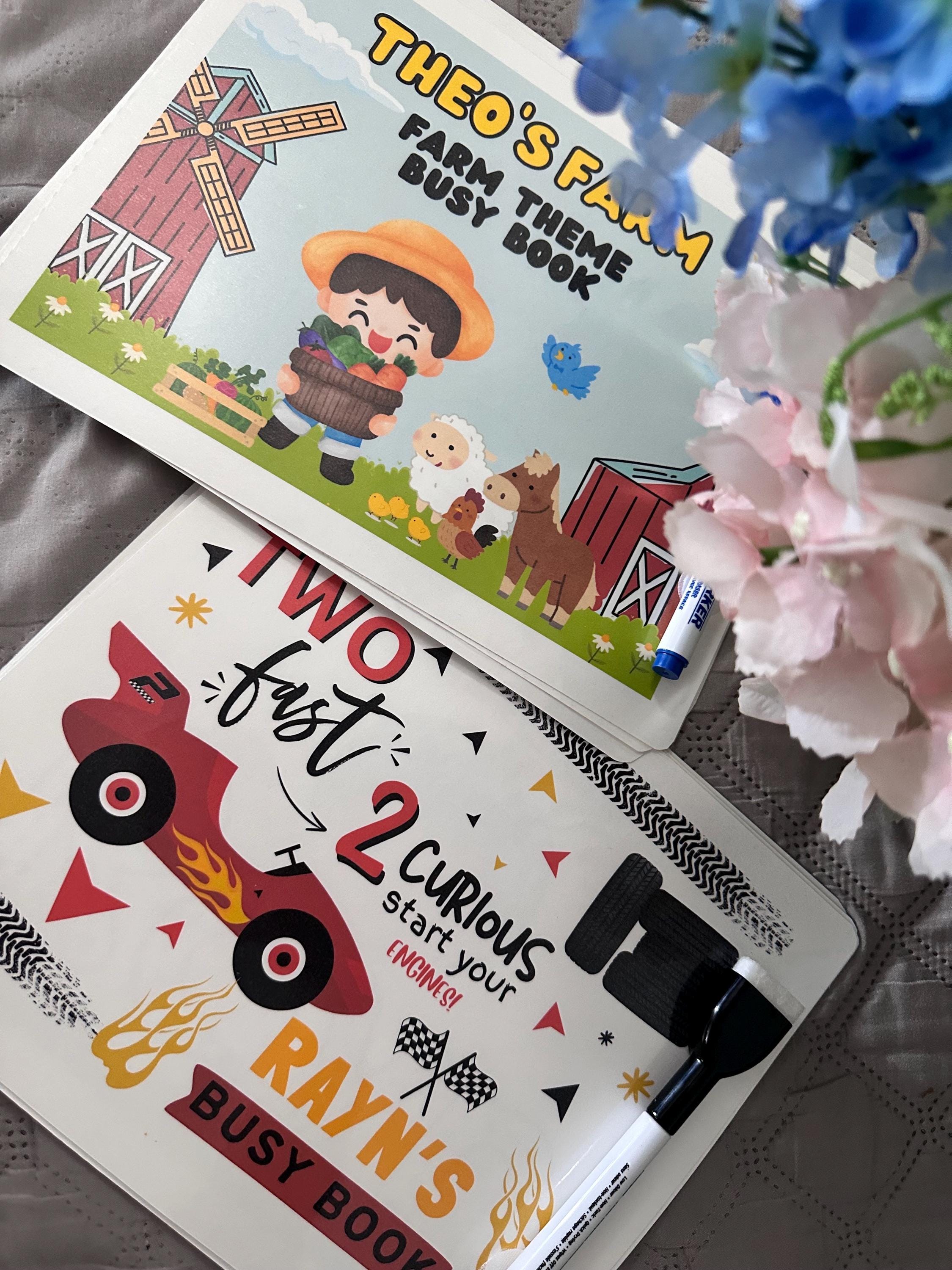 Farm Theme Busy Book, Busy Book. Shapes Busy Book, Animals Busy Book ...