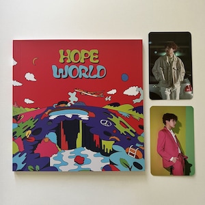 J-HOPE Hope World BTS Mixtape Photobook Album With Lyrics and Photocard ...