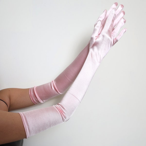 Pink Gloves - Etsy