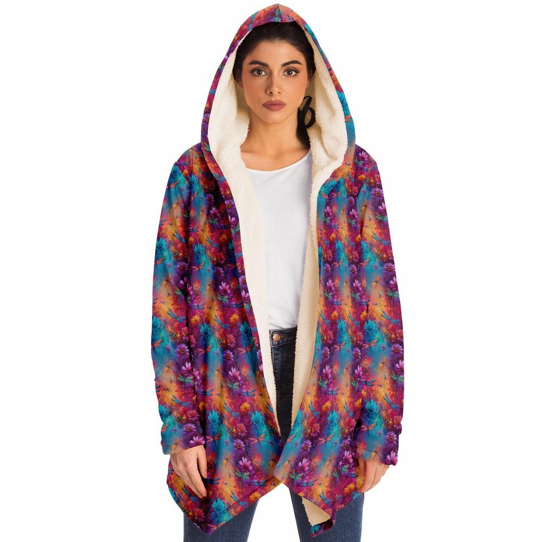 Bloomfire Wings Microfleece Cloak - Etsy