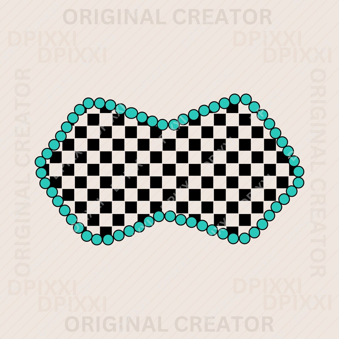 PNG SVG: Transparent Checker Frame Png Turquoise Checker Shape PNG ...