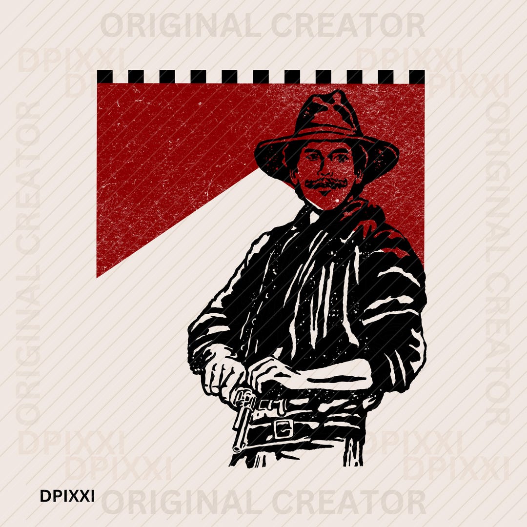 Fearless Cowboy Come to Life PNG * Western Instant Digital Download ...