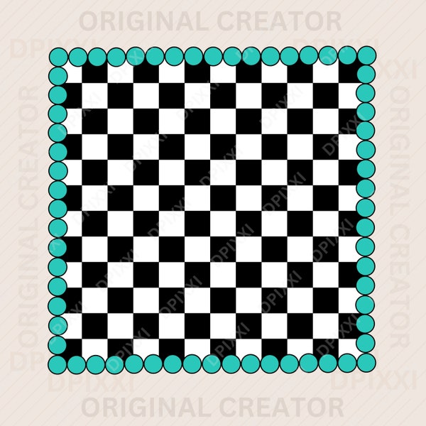 Turquoise Frame Svg - Etsy