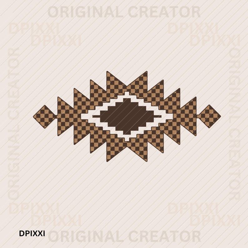 Bundle Aztec Checker PNG, Southwestern Elements Png, Tribal Pattern Png ...
